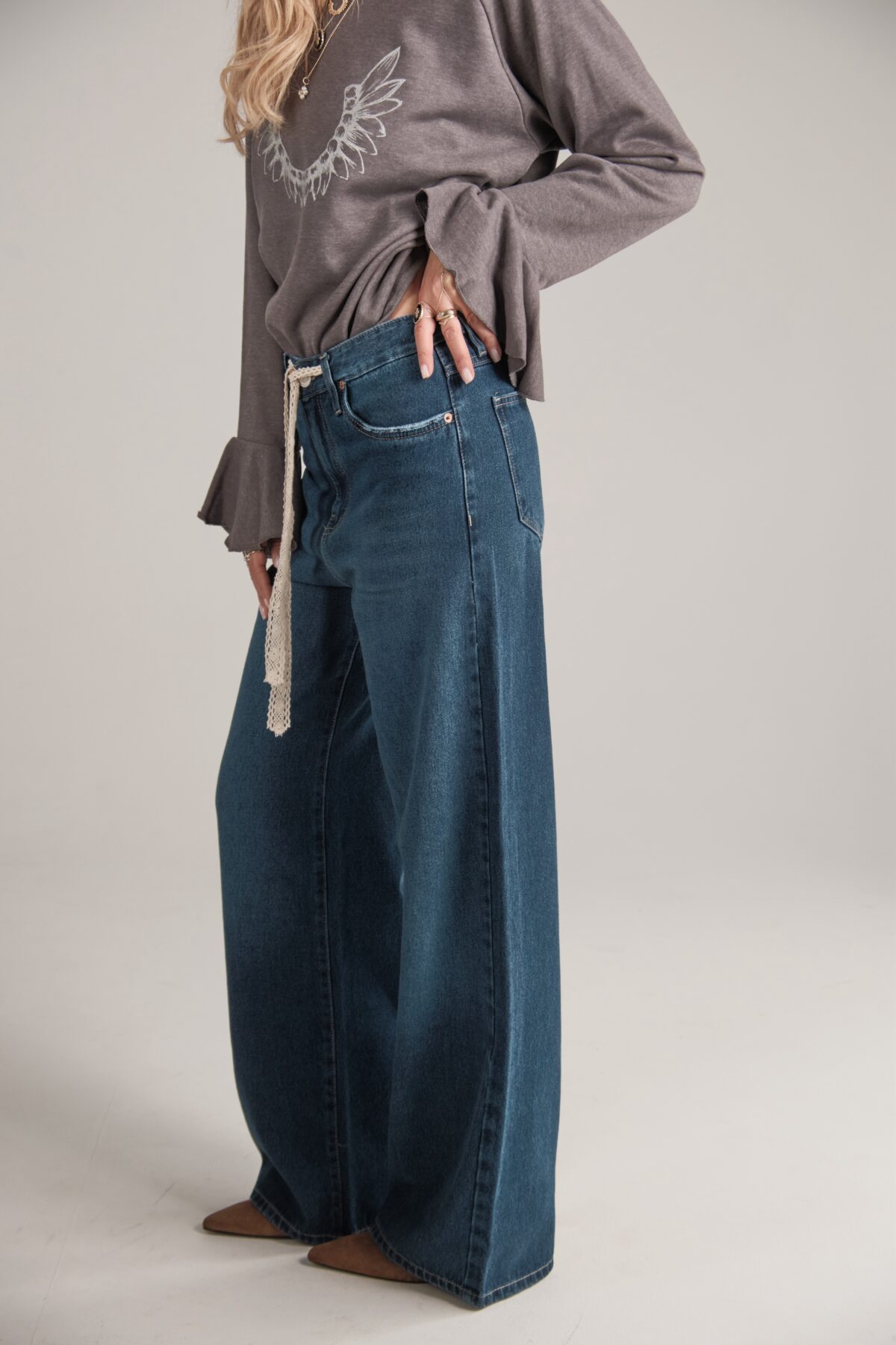 Deep blue wings denim - LK laluna