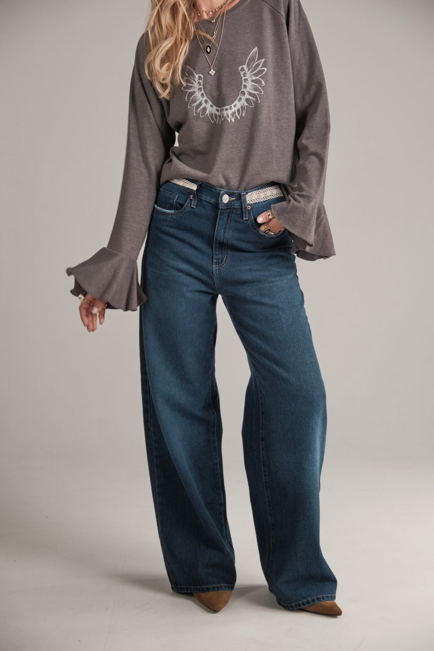 Deep blue wings denim - LK laluna